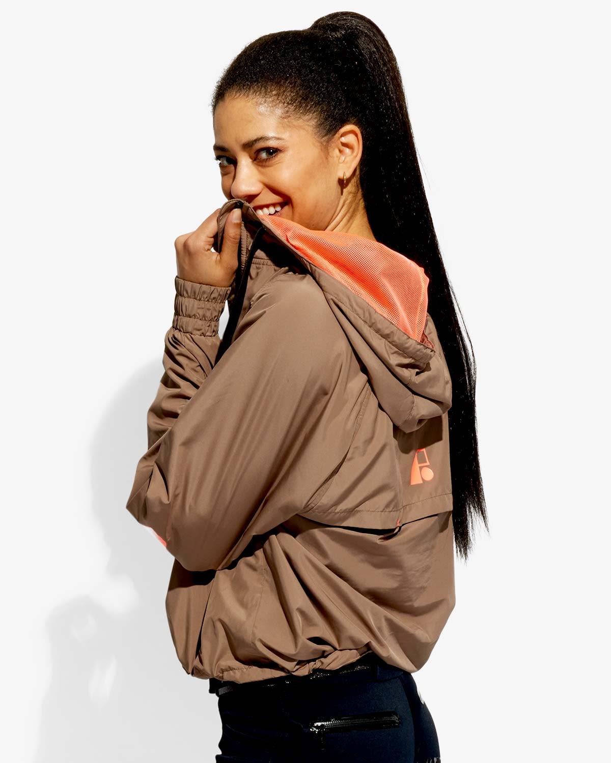 Lightweight windbreaker jacket - Toffee - Redsware Clothing & Apparel